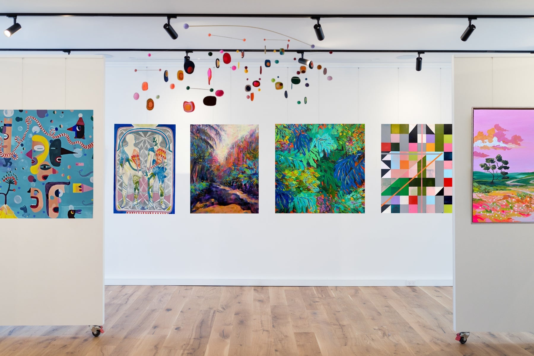 Group Colour Exhibition in Highett – Bayley Arts