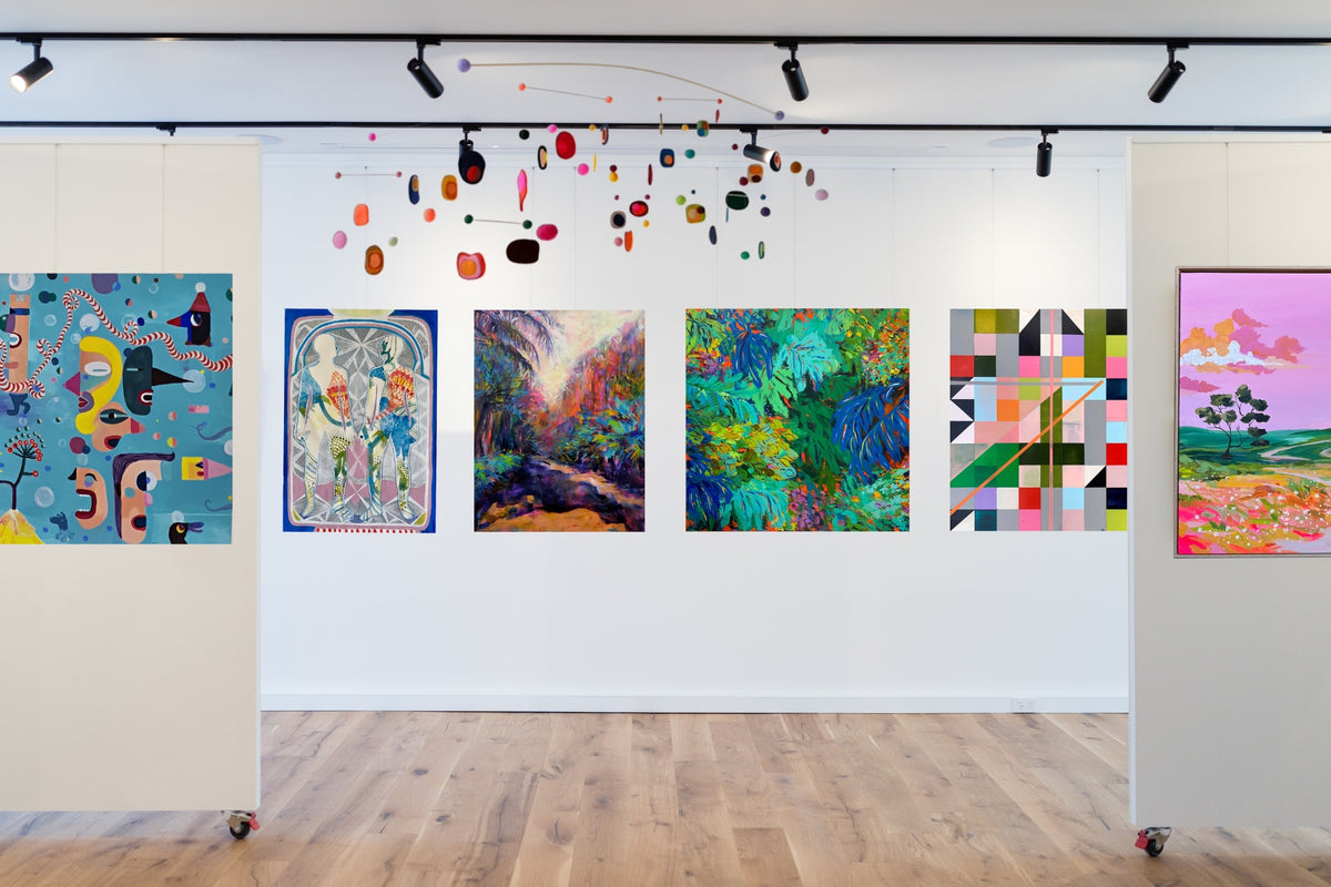 Group Colour Exhibition in Highett – Bayley Arts