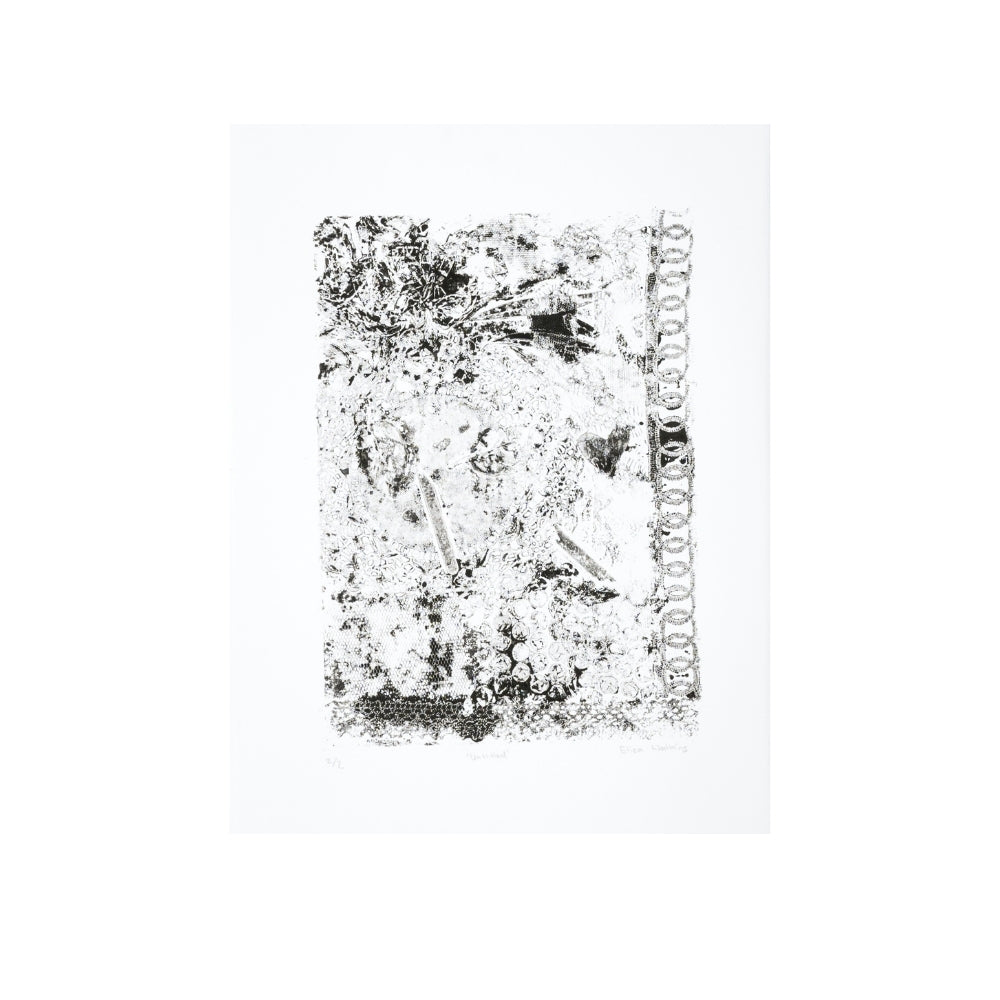 23 Eliza Watkins - Untitled - Collagraph print – Bayley Arts