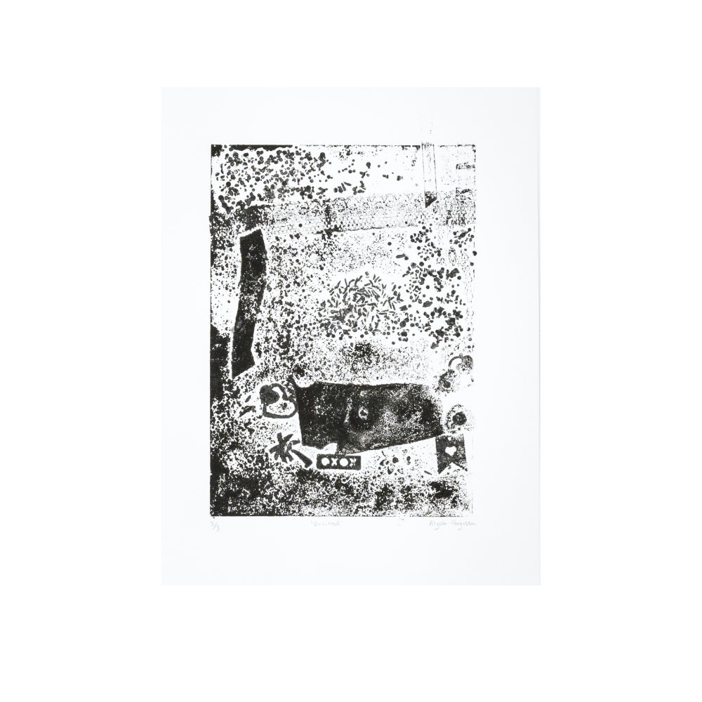 Alyssa Ferguson - Untitled - Collagraph print – Bayley Arts
