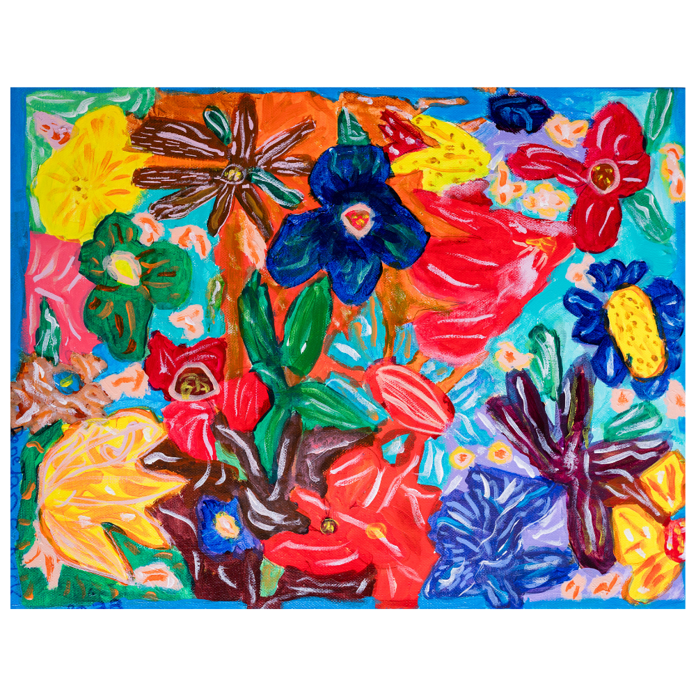 3 - Flowers in the garden - Jane McKenna – Bayley Arts