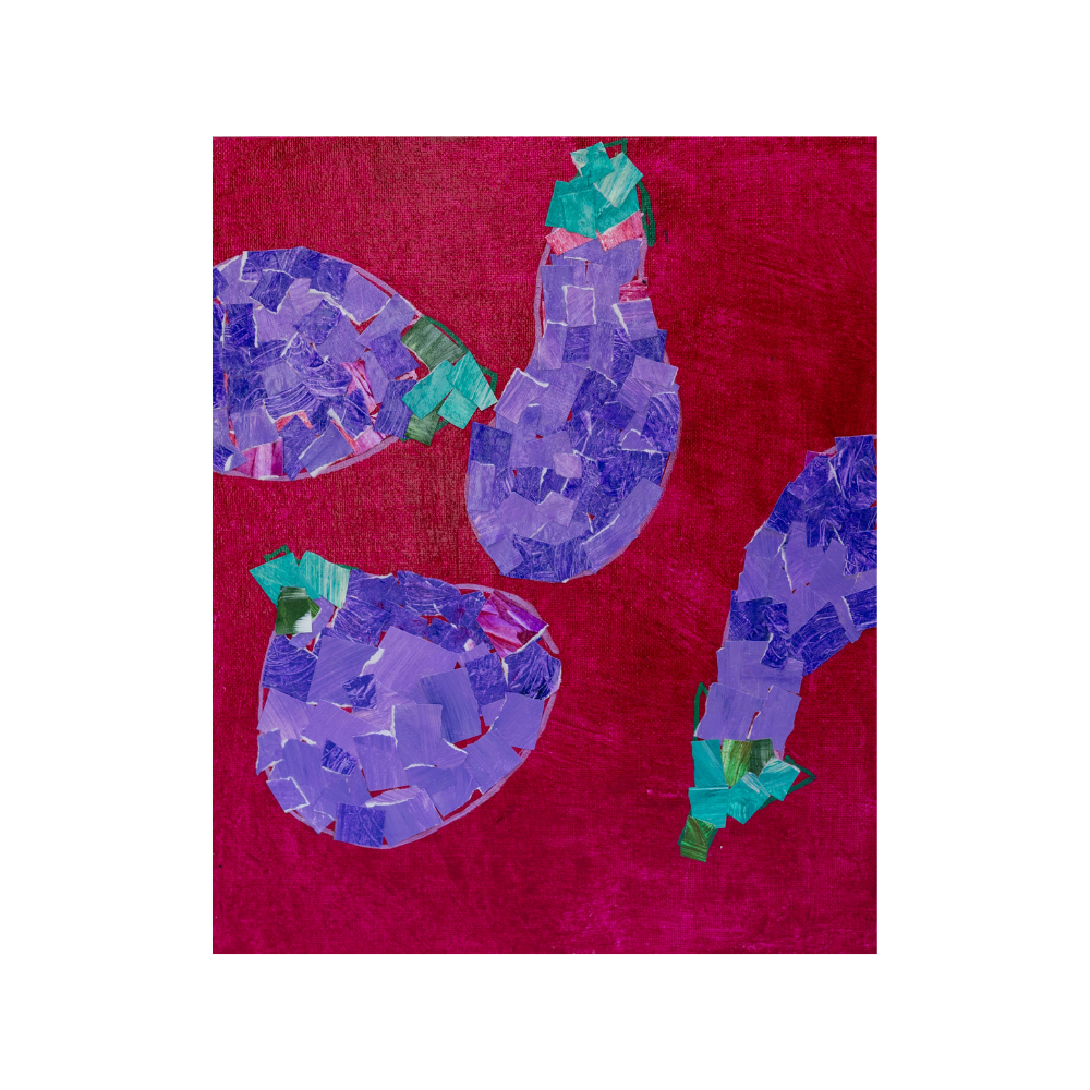 96 - Eggplants - Jane McKenna – Bayley Arts